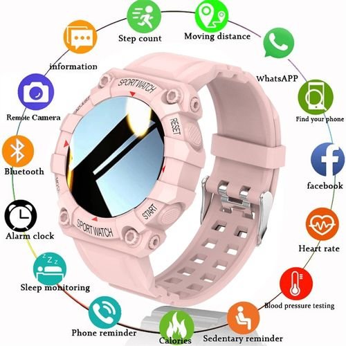 Buy Online - Super Smart Watch Heart Rate Sports Watch For Android Ios ...