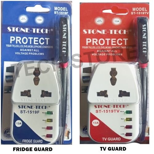 Buy Online - Stone TV Fridge Voltage Surge Protector Guard 13A - Allneeds