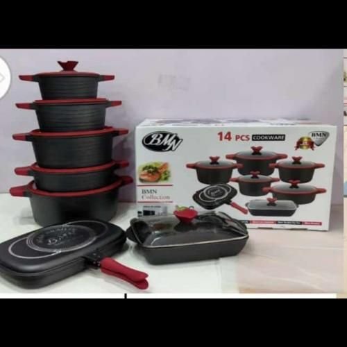 Buy Online - 7 Set Of Original Luxury Pots Graniteware - Allneeds