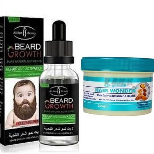 Buy Online - El Glitters Hair Growth Oil+ Hair Wonder Cream!. - Allneeds
